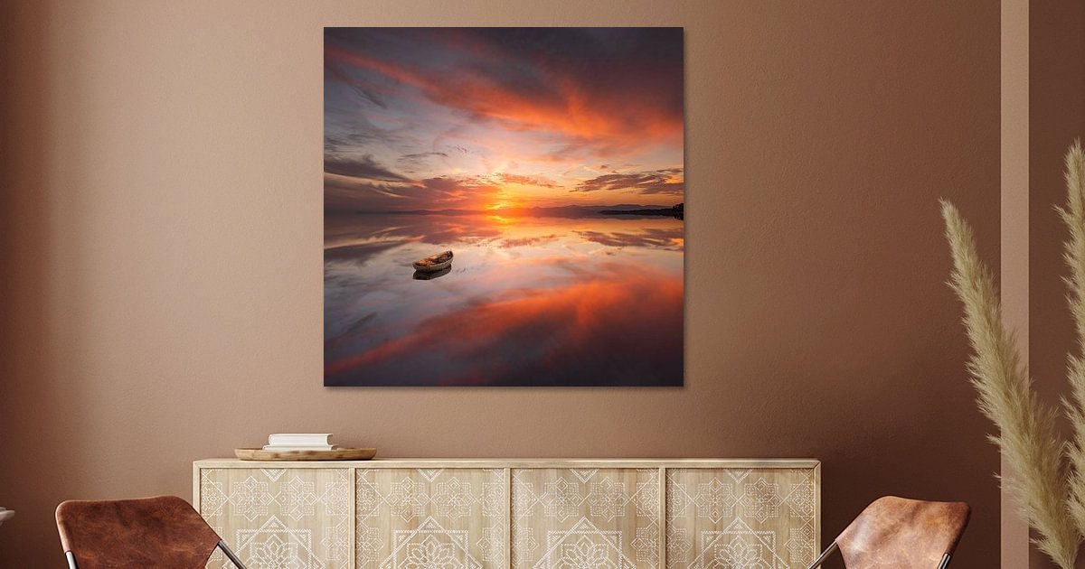 Delicaat geluid van stilte ( concept ) van Yannick Lefevre op canvas, behang en meer